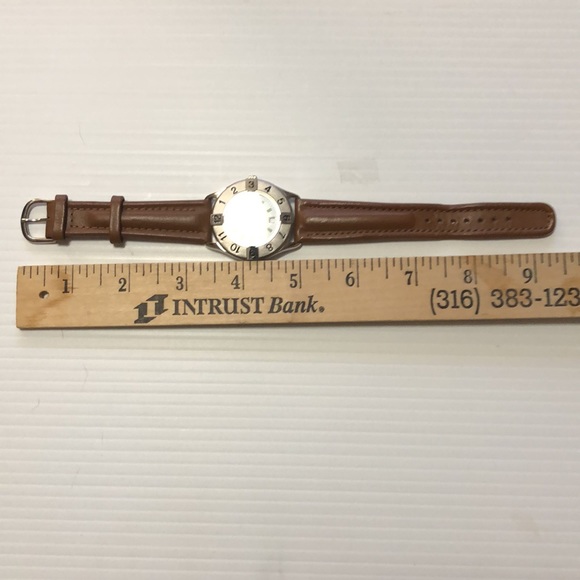 Avon | Accessories | Vintage Avon Silver And Turquoise Color Face Watch ...